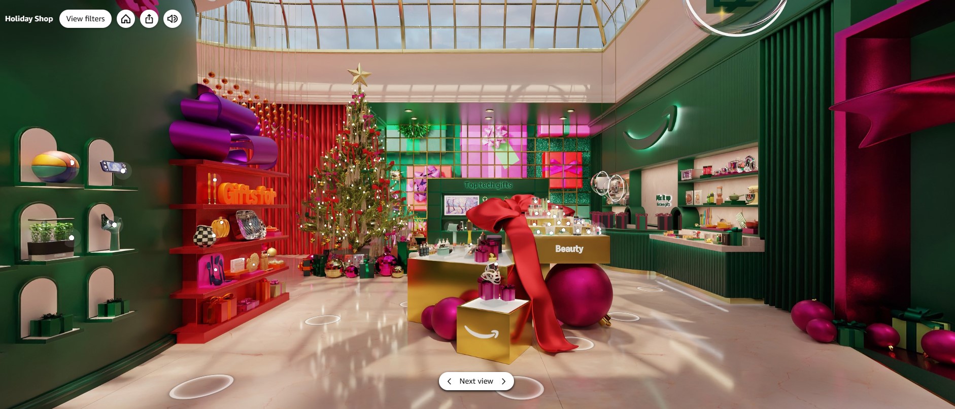 Amazon Just Launched an Epic 3D Holiday Shop | the disney food blog