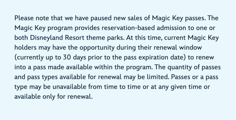 ACT FAST: Disneyland Magic Keys are BACK ON SALE! | the disney food blog