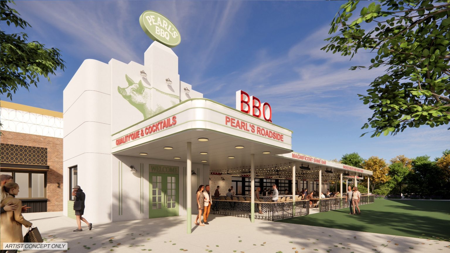 Pearl's Roadside BBQ — Disneyland Resort's Downtown Disney | the disney ...