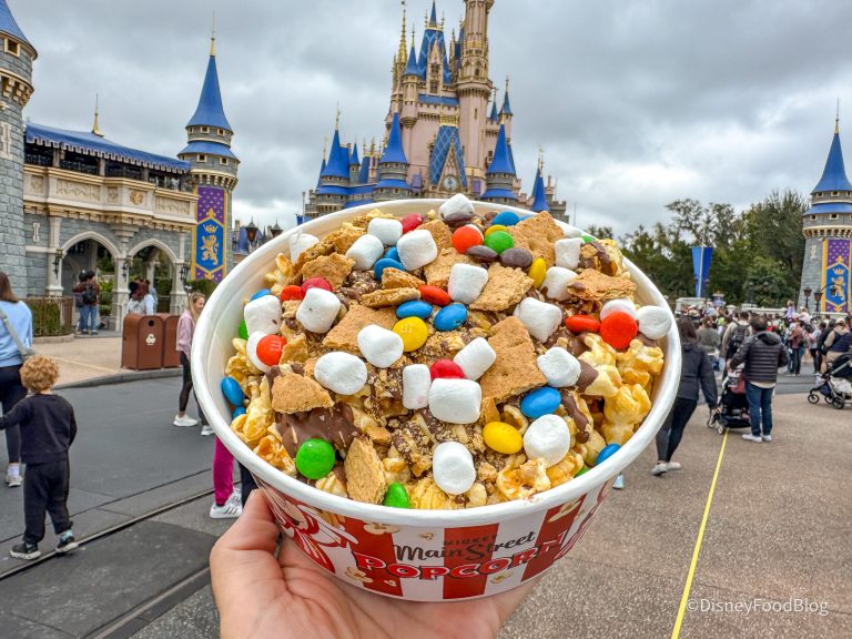 REVIEW: The NEW Magic Kingdom Popcorn Treat Is Every S'mores Lovers ...