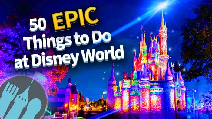 DFB Video: 50 EPIC Things to Do at Disney World | the disney food blog