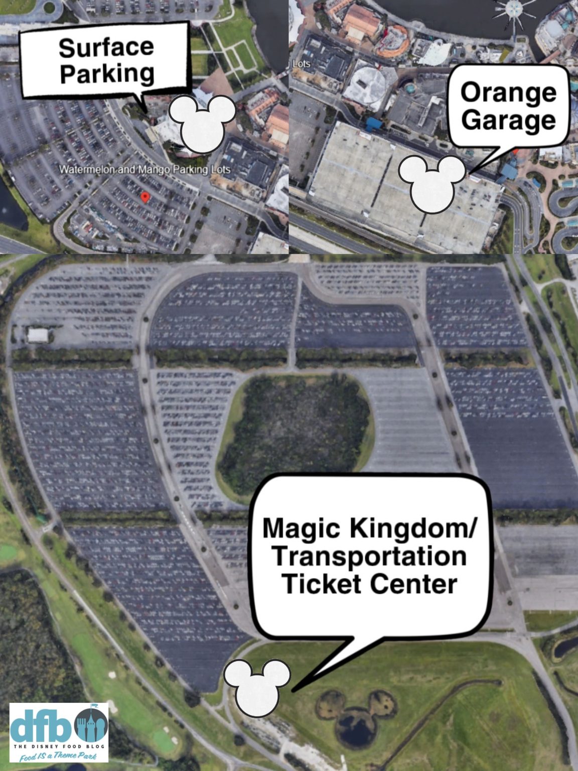 We Made a Map of the BEST Places to Park in Disney World - Disney by Mark