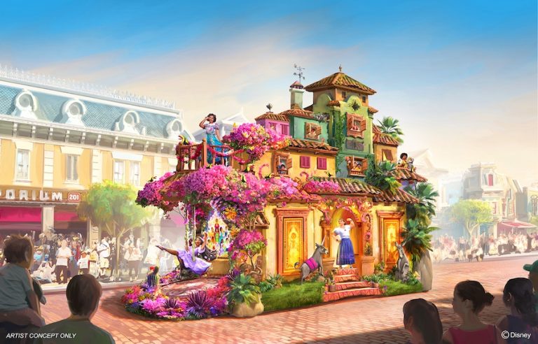 Disney Reveals NEW 'Encanto' Parade Float! | the disney food blog