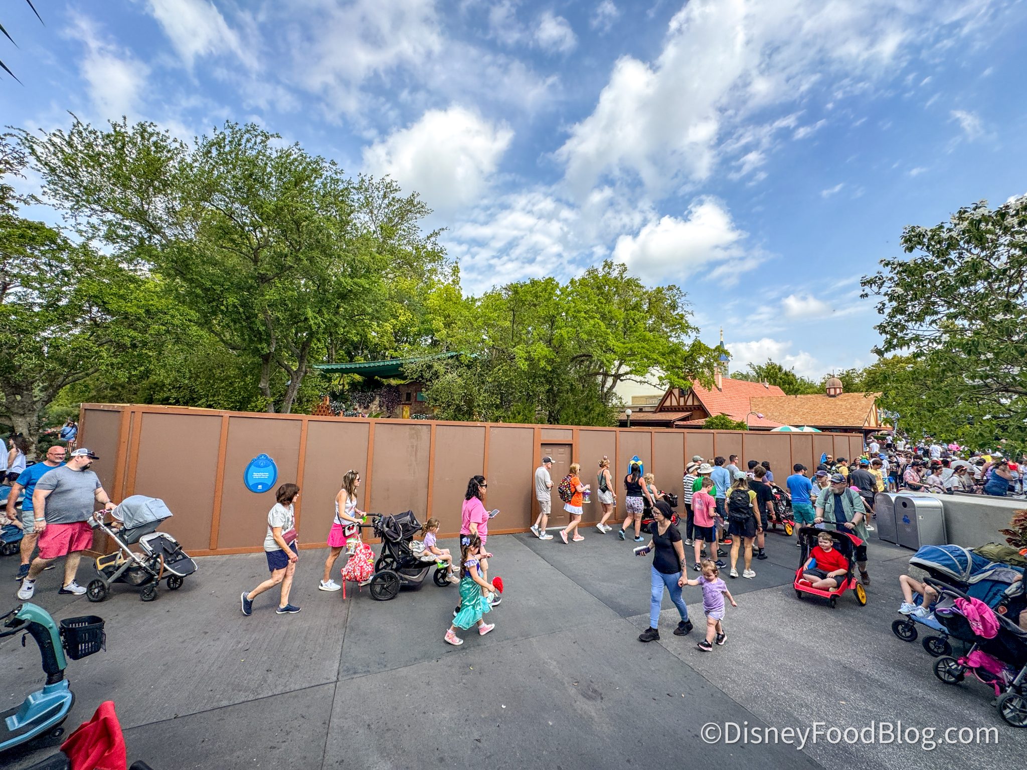 A NEW Magic Kingdom Construction Project Joins the Sea of Construction ...