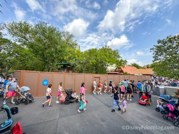 A NEW Magic Kingdom Construction Project Joins the Sea of Construction ...