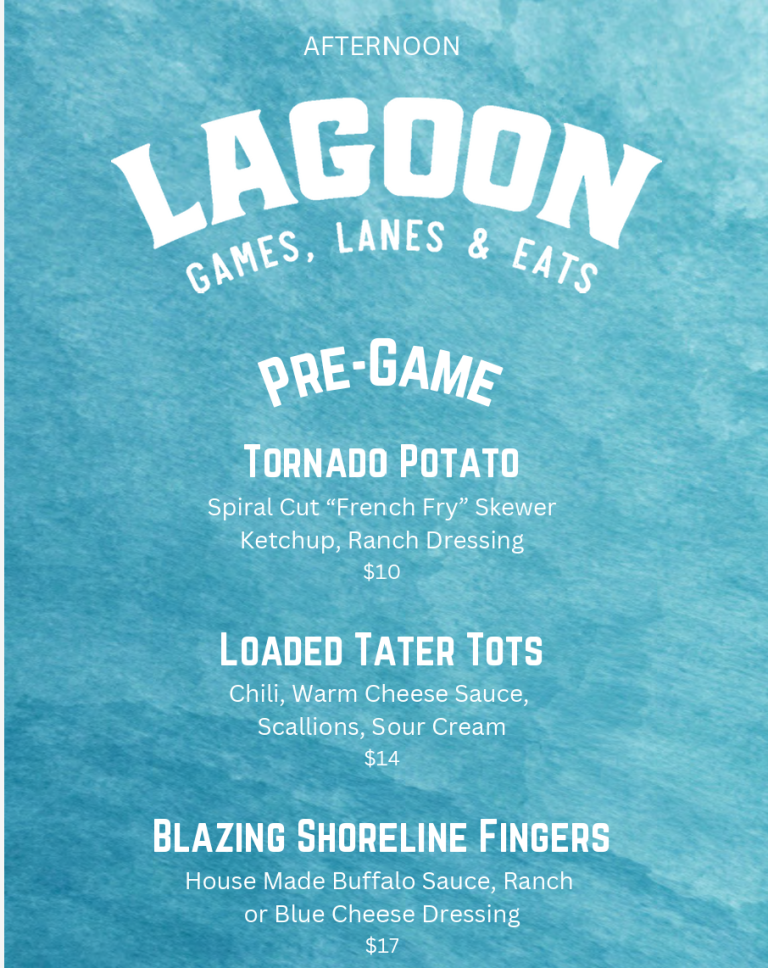 FULL MENU Announced for the NEW Restaurant (With a BOWLING ALLEY) at ...