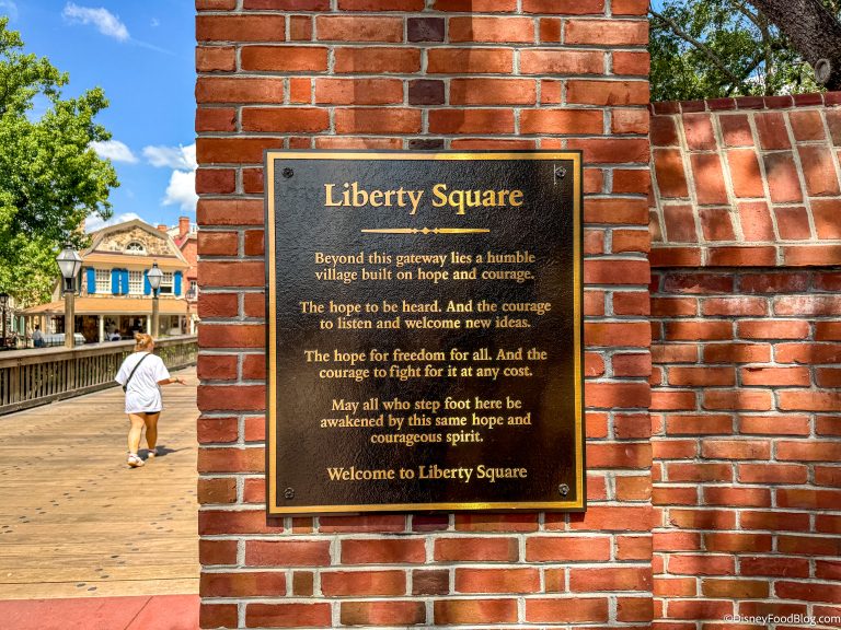 Liberty Square in Walt Disney World's Magic Kingdom | the disney food blog
