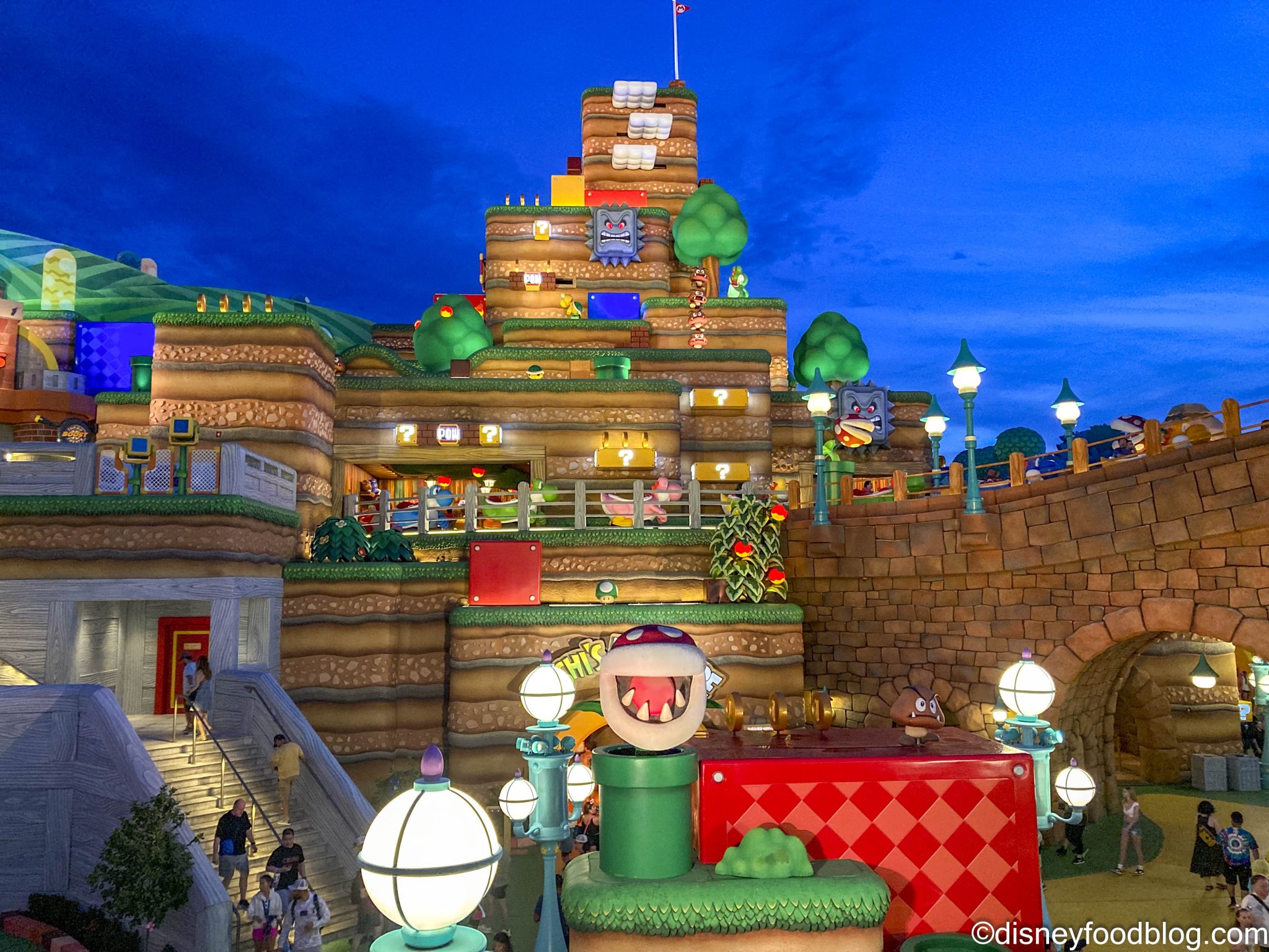 SUPER NINTENDO WORLD at Universal's Epic Universe | the disney food blog