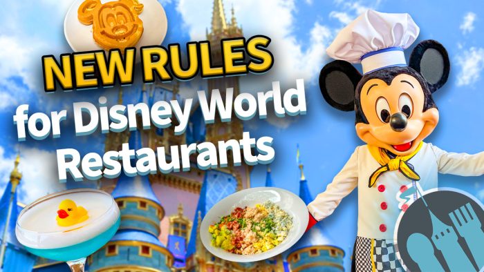 DFB Video: New Rules for Disney World Restaurants | the disney food blog