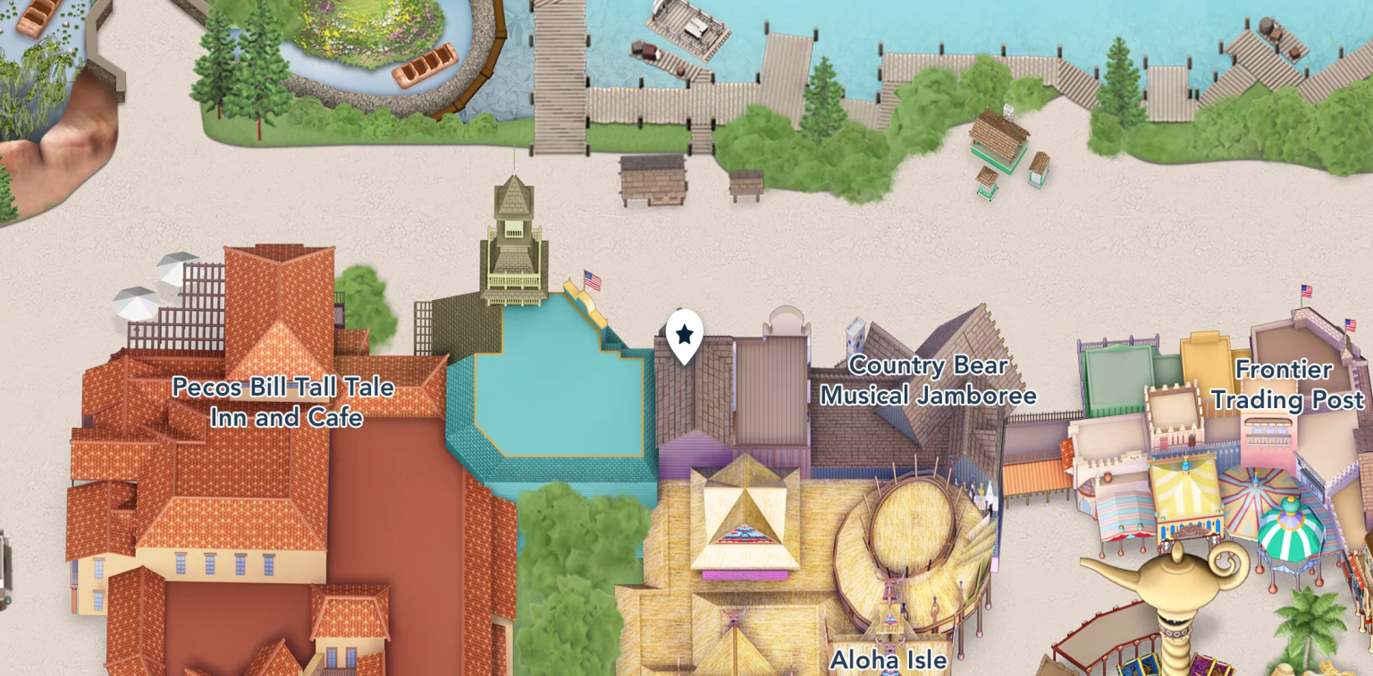 NEWS: Disney World Set To Replace Long-Abandoned Frontierland Building ...