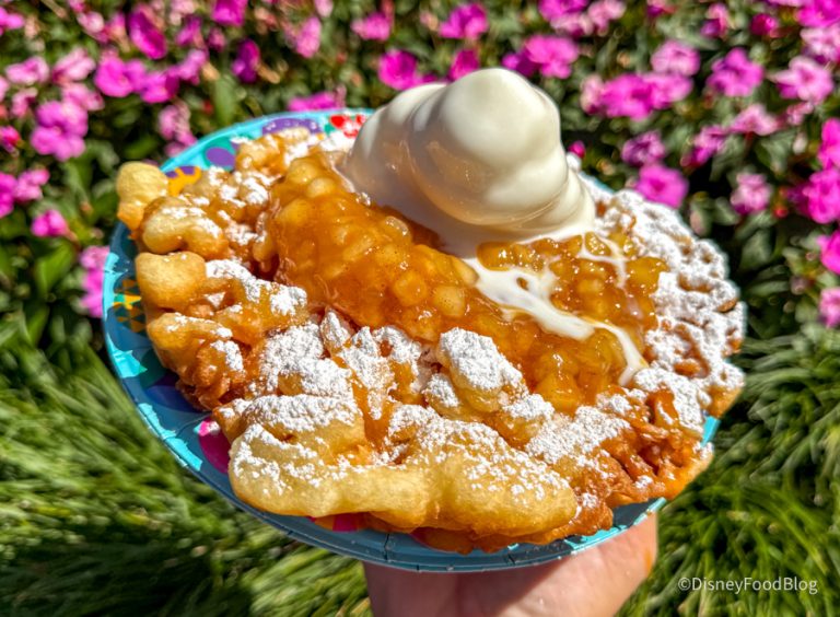 NEW FUNNEL CAKE ALERT! Is This Hollywood Studios Snack Worth Trying ...