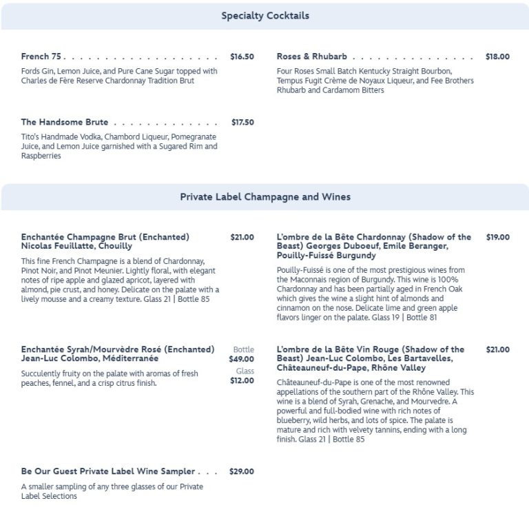 REVIEW: Major Menu Changes Hit Be Our Guest Restaurant in Magic Kingdom ...
