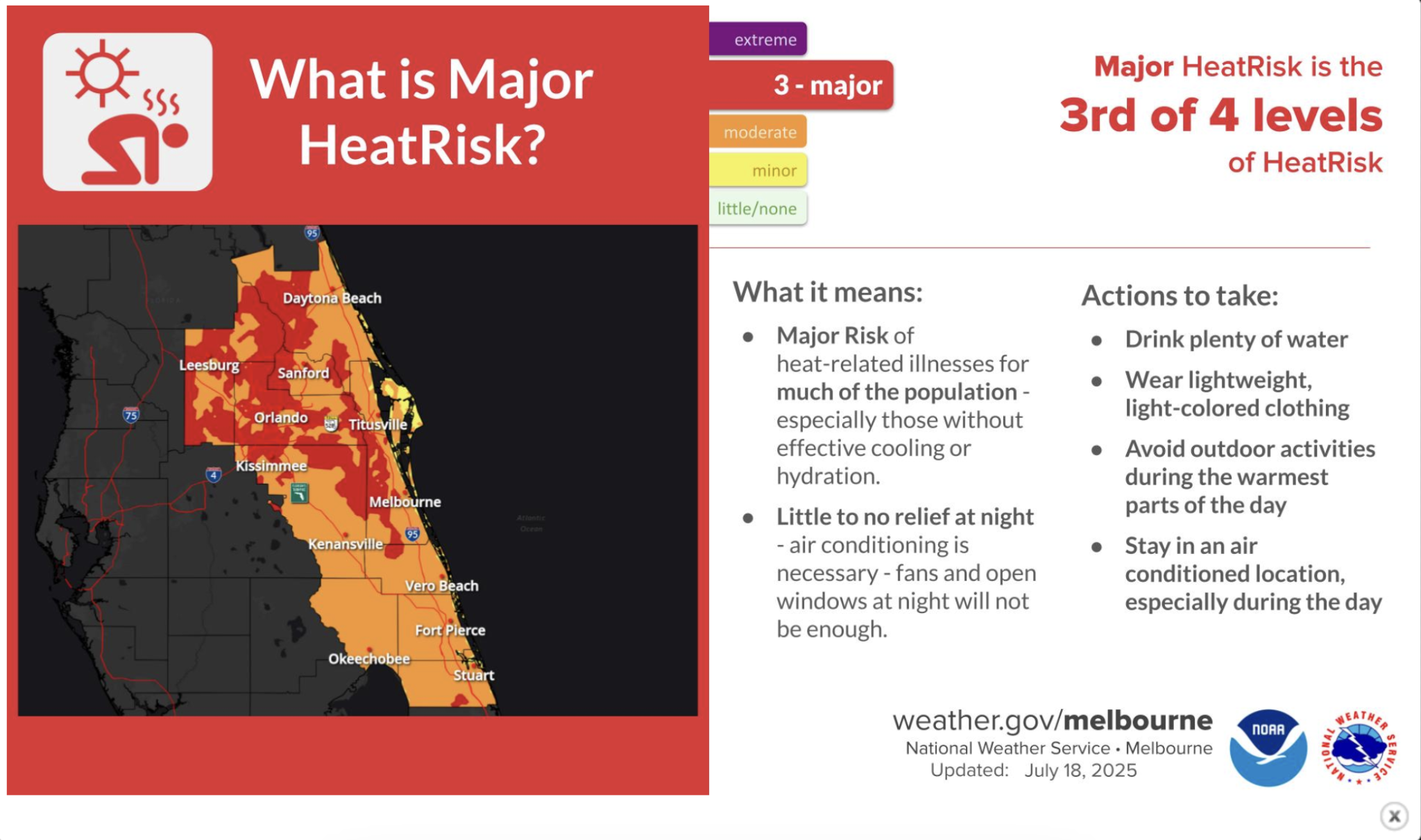 National Weather Service Warns of Major Heat Risk for Disney World ...