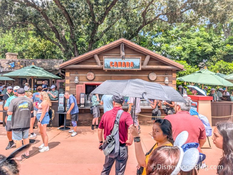 2025 canada food booth | the disney food blog