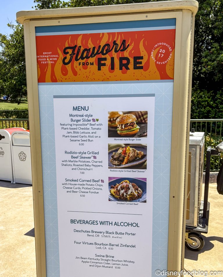 Flavors from Fire — 2025 EPCOT Food and Wine Festival | the disney food ...