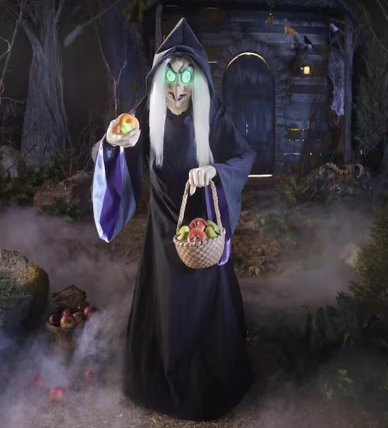 evil queen animatronic | the disney food blog