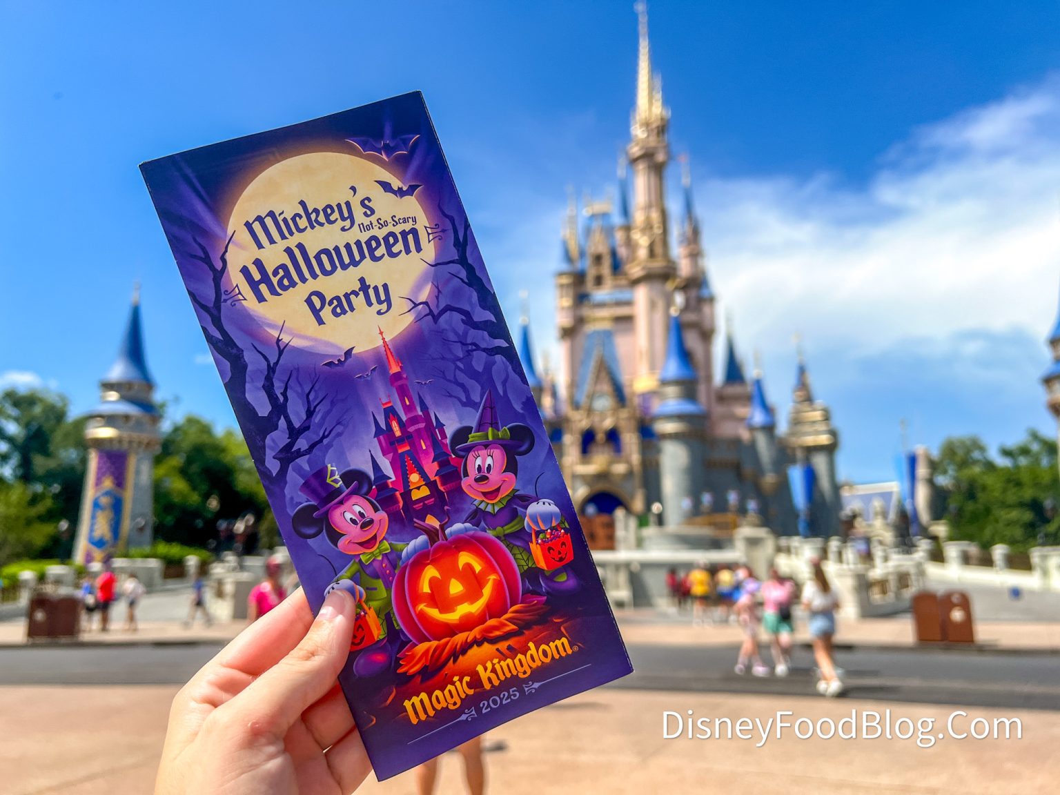FIRST LOOK at the 2025 Mickey's Not-So-Scary Halloween Party MAP in ...