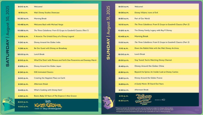 NEWS: Livestream Schedule Released for MAJOR Disney Announcements | the ...
