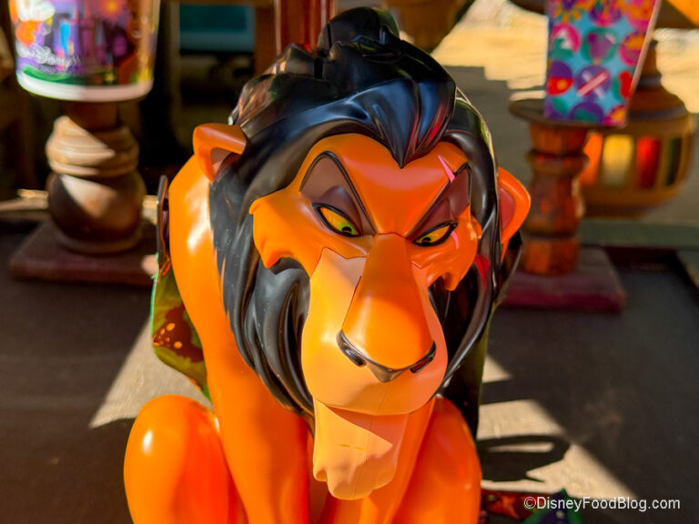 NEW Scar Popcorn Bucket Now Available in Disney's Animal Kingdom | the ...