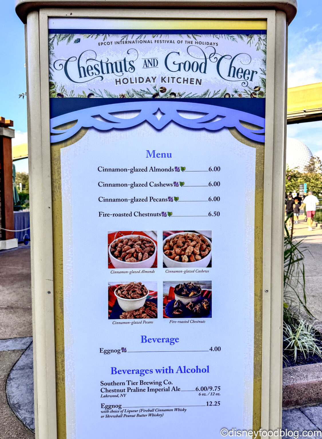 2025 EPCOT Festival of the Holidays – Chestnuts and Good Cheer | the ...