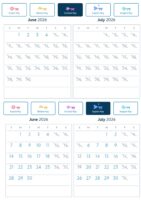 Disney Releases 2026 Magic Key Pass Calendar With CHANGES | the disney ...