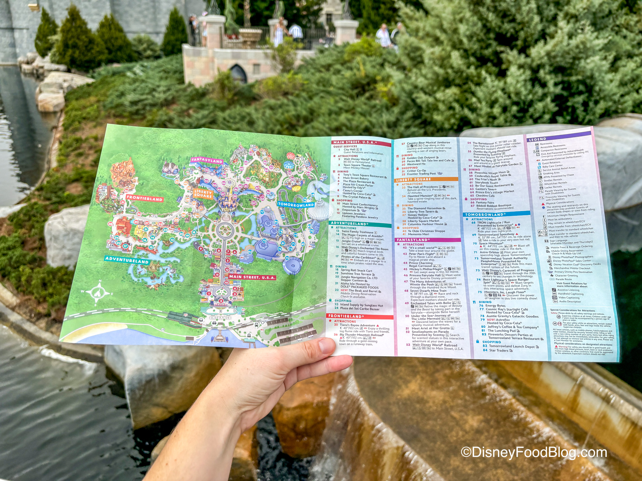 The Magic Kingdom Park Map Has CHANGED! | the disney food blog