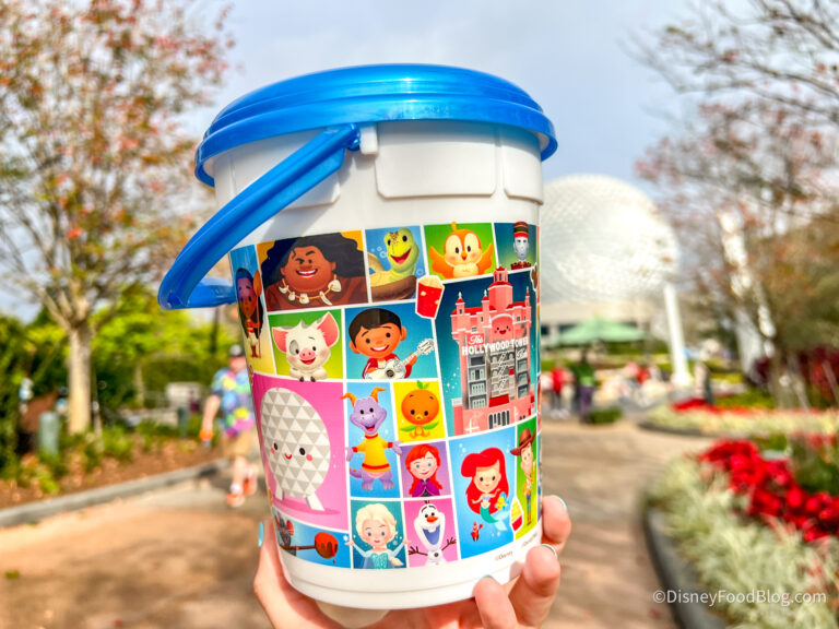 Refillable Popcorn Buckets in Walt Disney World | the disney food blog
