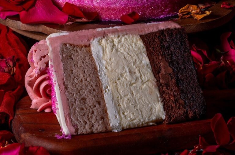 valentine trinity cake | the disney food blog