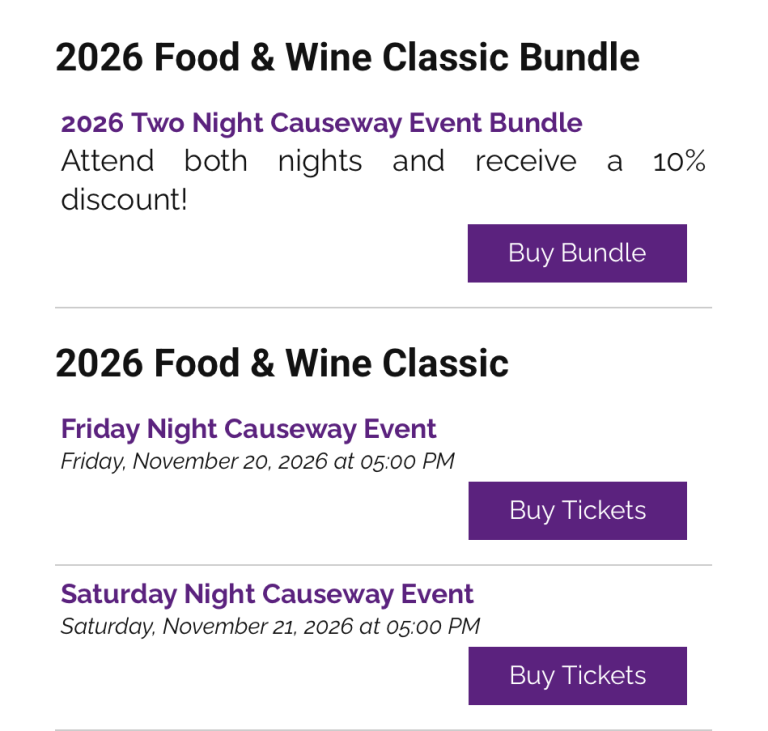 Tickets Are ON SALE NOW for Disney World's Other Food & Wine Festival ...