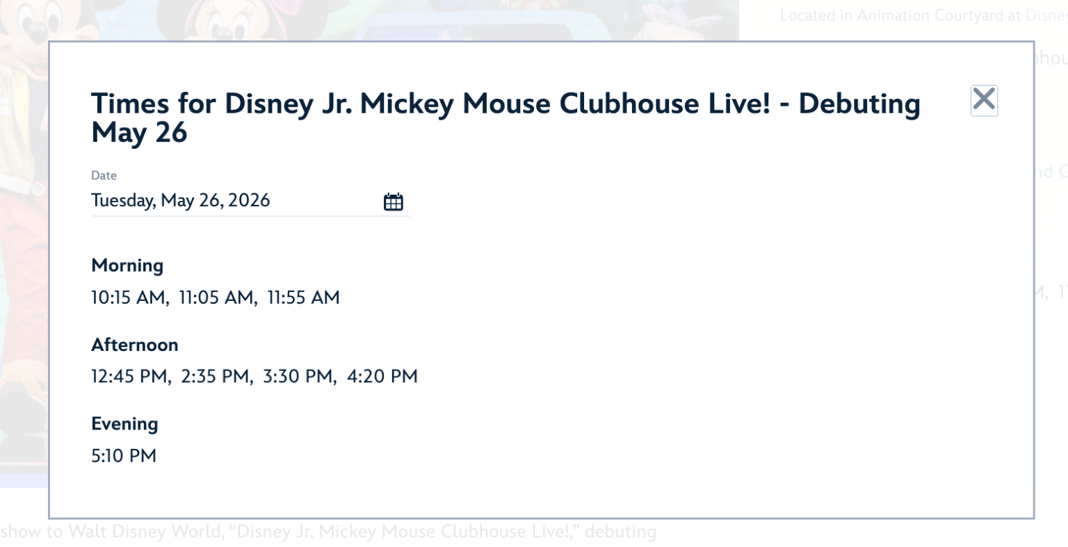 NEWS: Showtimes Announced for NEW Hollywood Studios Attraction | the ...
