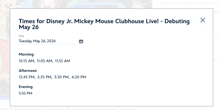 NEWS: Showtimes Announced for NEW Hollywood Studios Attraction | the ...