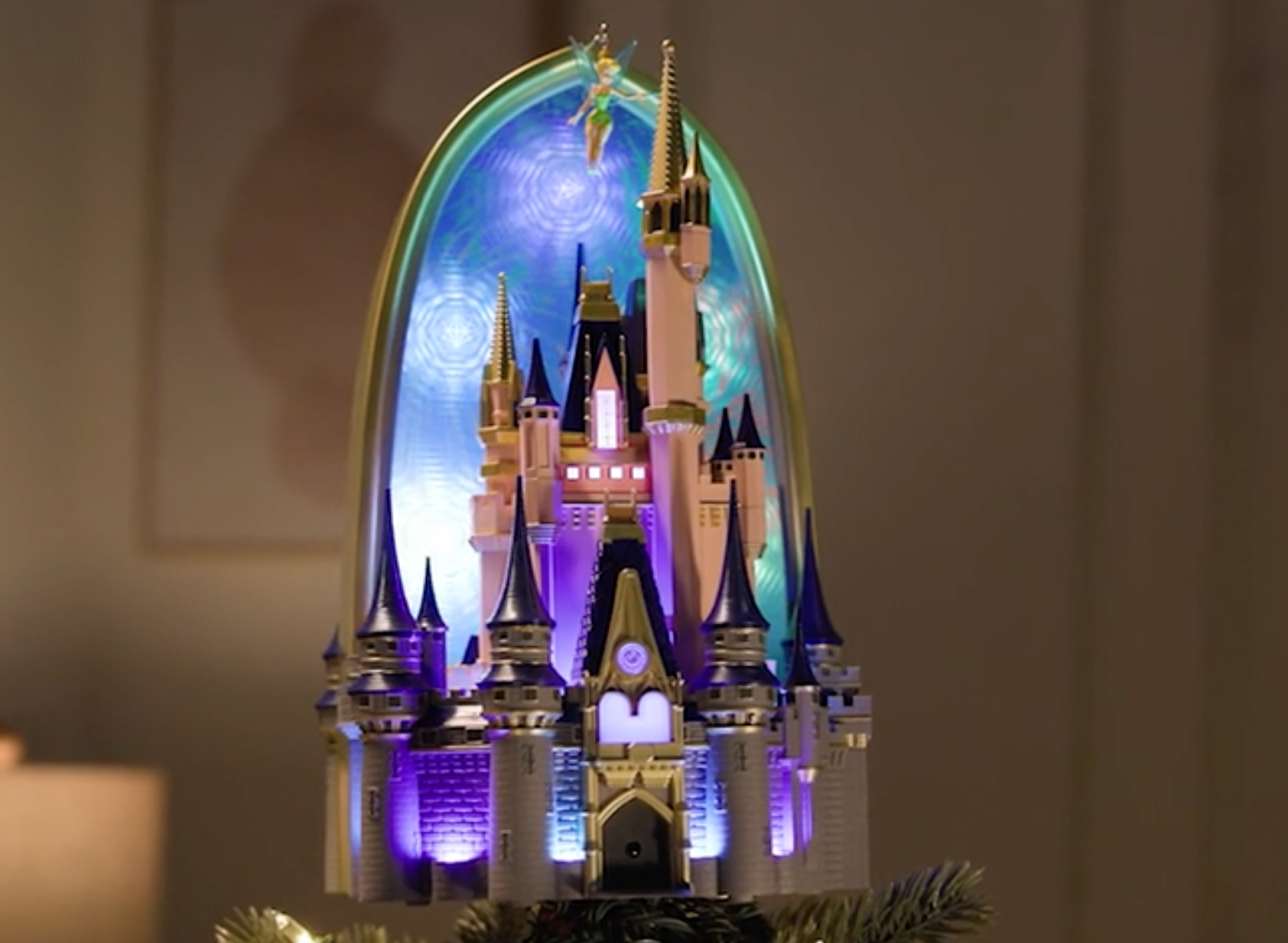 This Hallmark Cinderella Castle Tree Topper Is Our NEW Favorite Thing ...