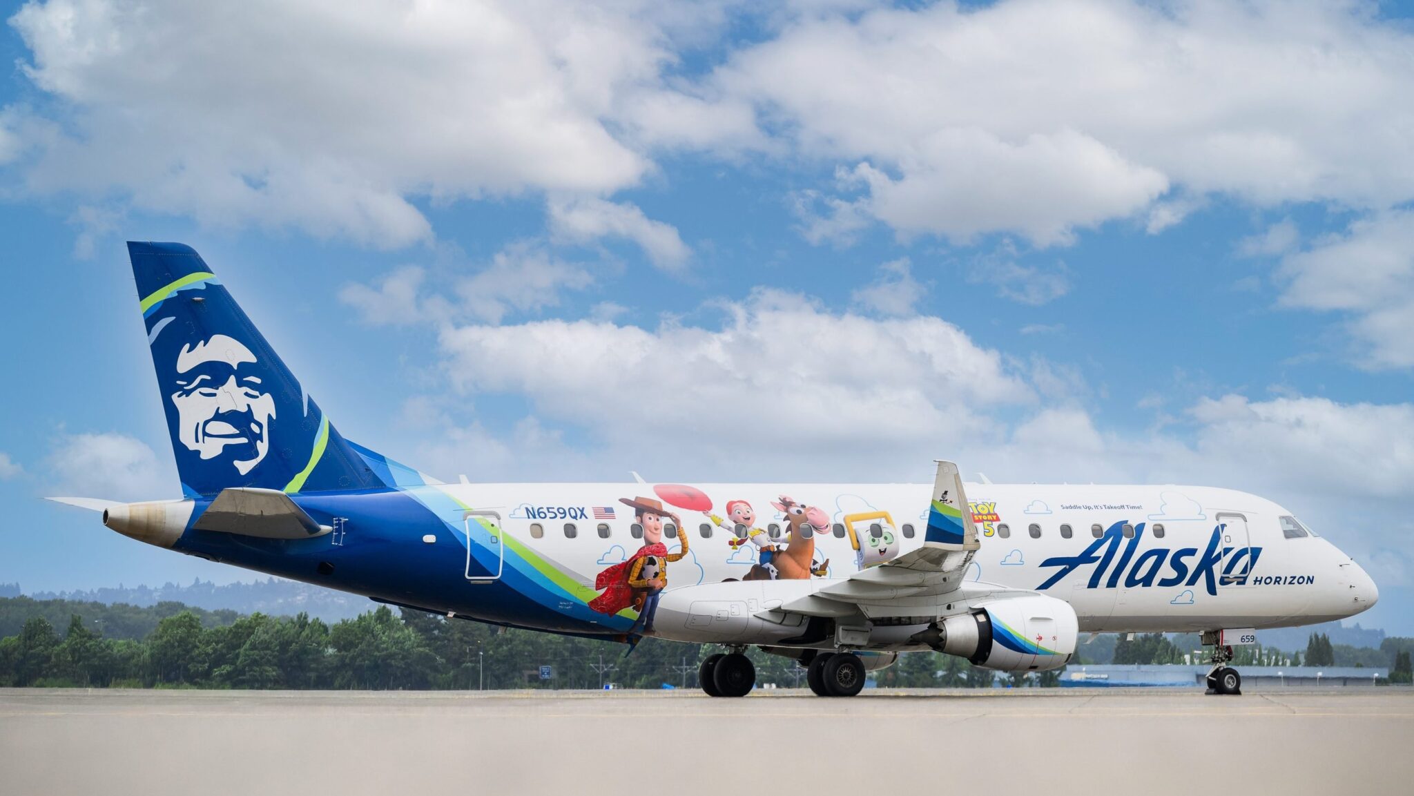 alaska airlines toy story planes | the disney food blog